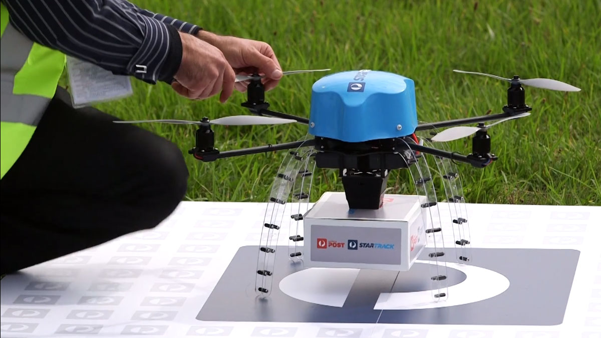 Australia Post begins drone delivery trials - Parcel and Postal ...