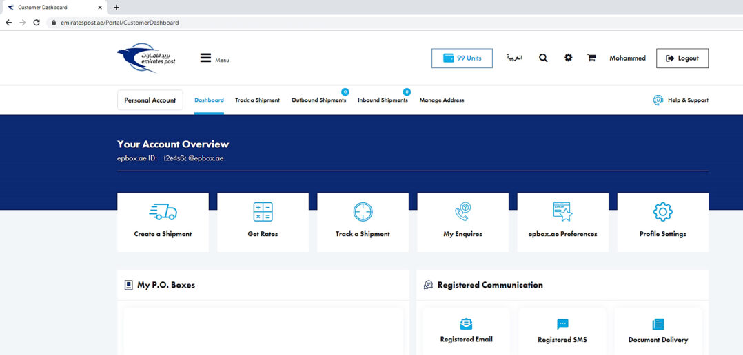 Emirates Post launches digital shipment management platform - Parcel ...