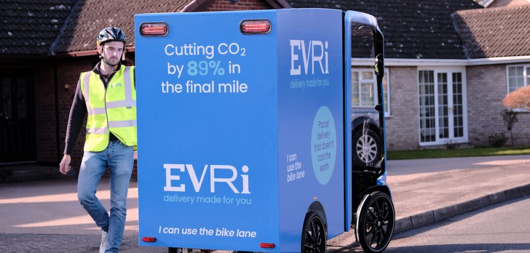 Evri trials electric cargo bike - Parcel and Postal Technology ...