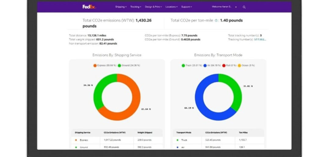 FedEx launches cloud-based engine for customer emissions tracking ...