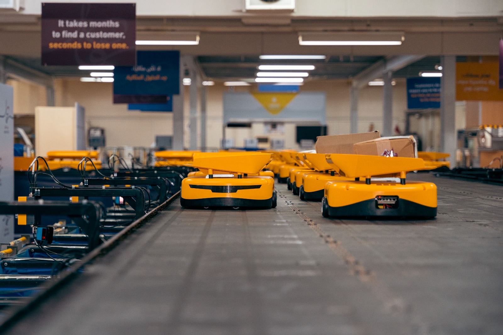 Qatar Post launches Robotic Sorting Project - Parcel and Postal Technology International