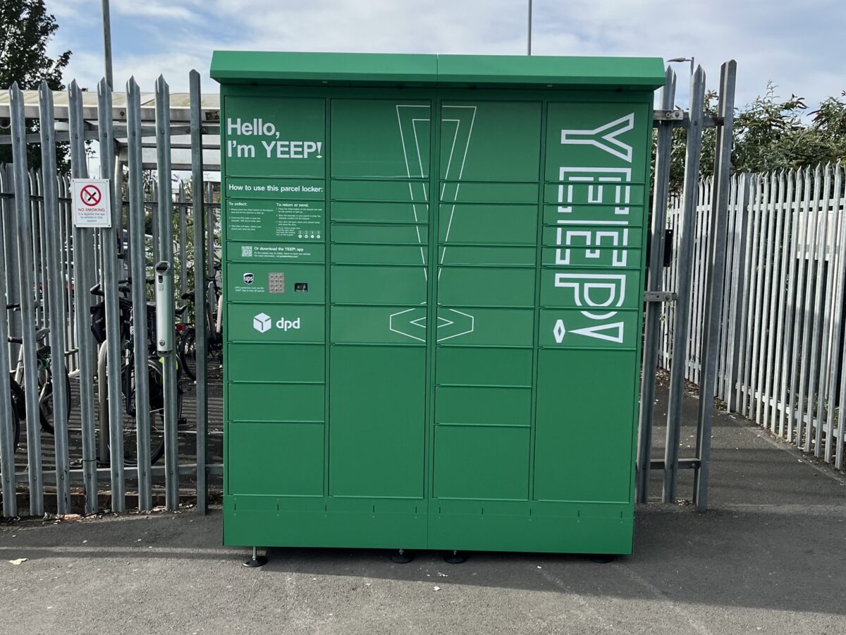 YEEP! Parcel lockers installed at Southeastern train stations - Parcel ...