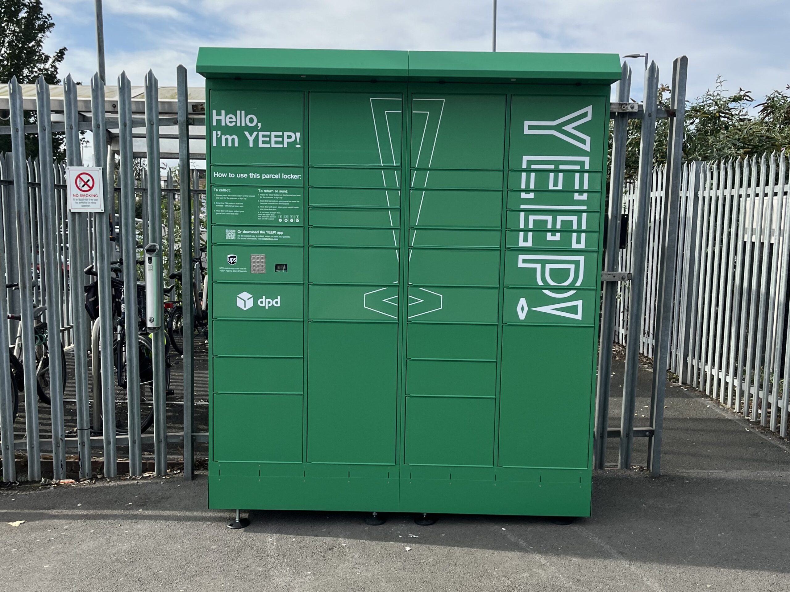 YEEP! Parcel lockers installed at Southeastern train stations - Parcel ...