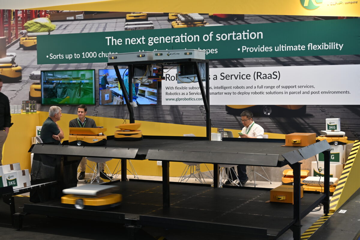 EXPO NEWS | DAY 2: GRS live-demos its robotic sortation systems - Parcel and Postal Technology ...