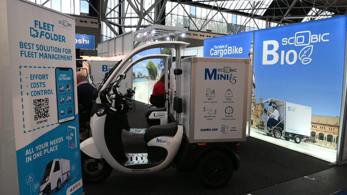 EXPO NEWS | DAY 2: Scoobic showcases its four-wheeled electric cargo ...