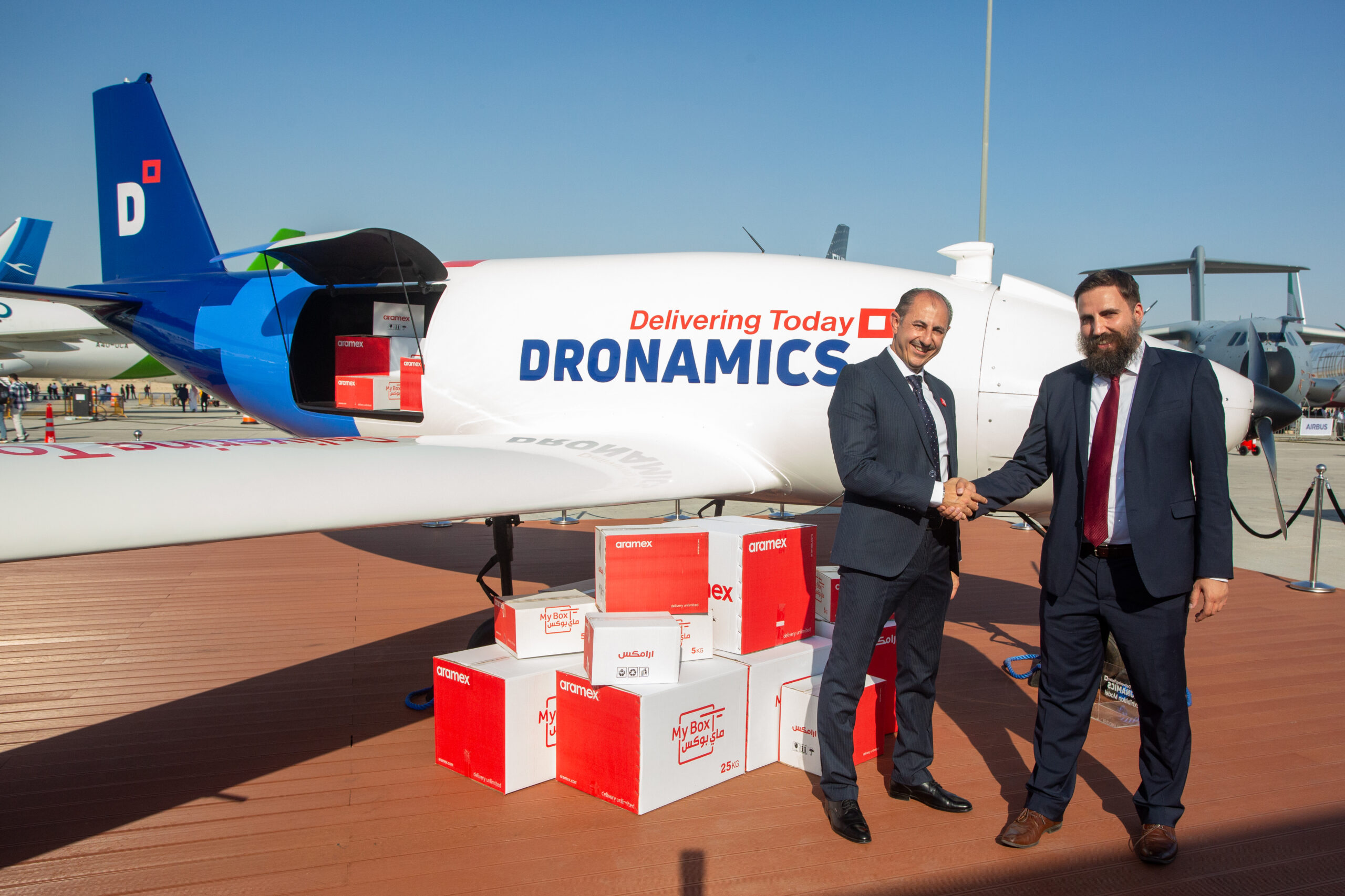 Aramex to deploy Dronamics cargo drones | Parcel and Postal Technology ...