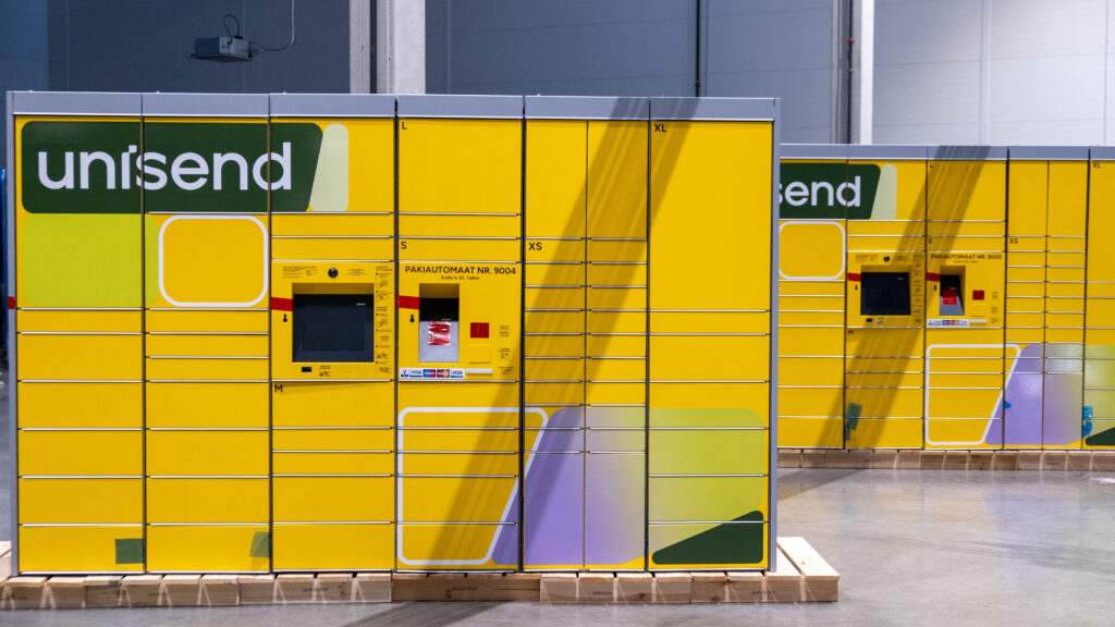 First Unisend parcel lockers installed in Estonia and Latvia - Parcel ...