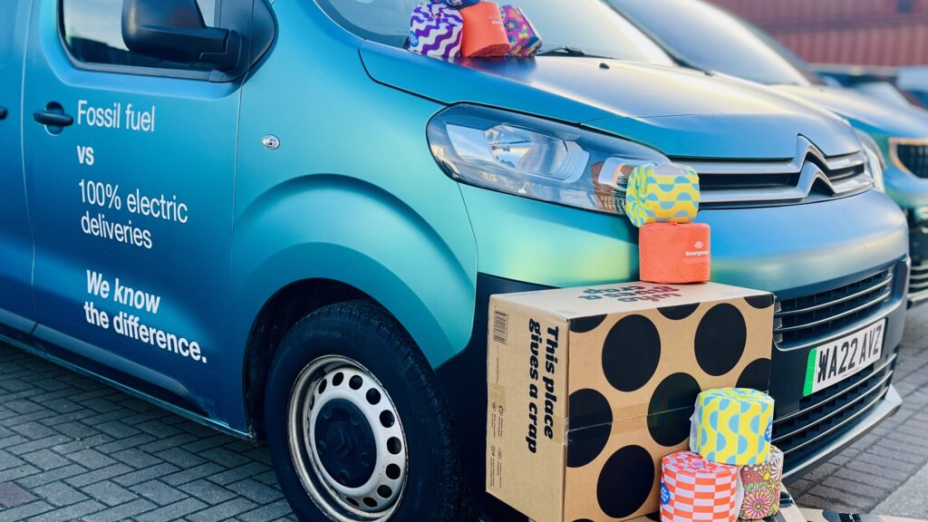 Packfleet partners with Who Gives A Crap for carbon-neutral deliveries ...