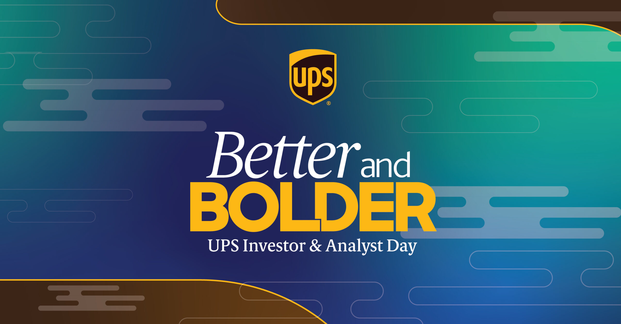 UPS announces strategic initiatives and three-year financial targets ...