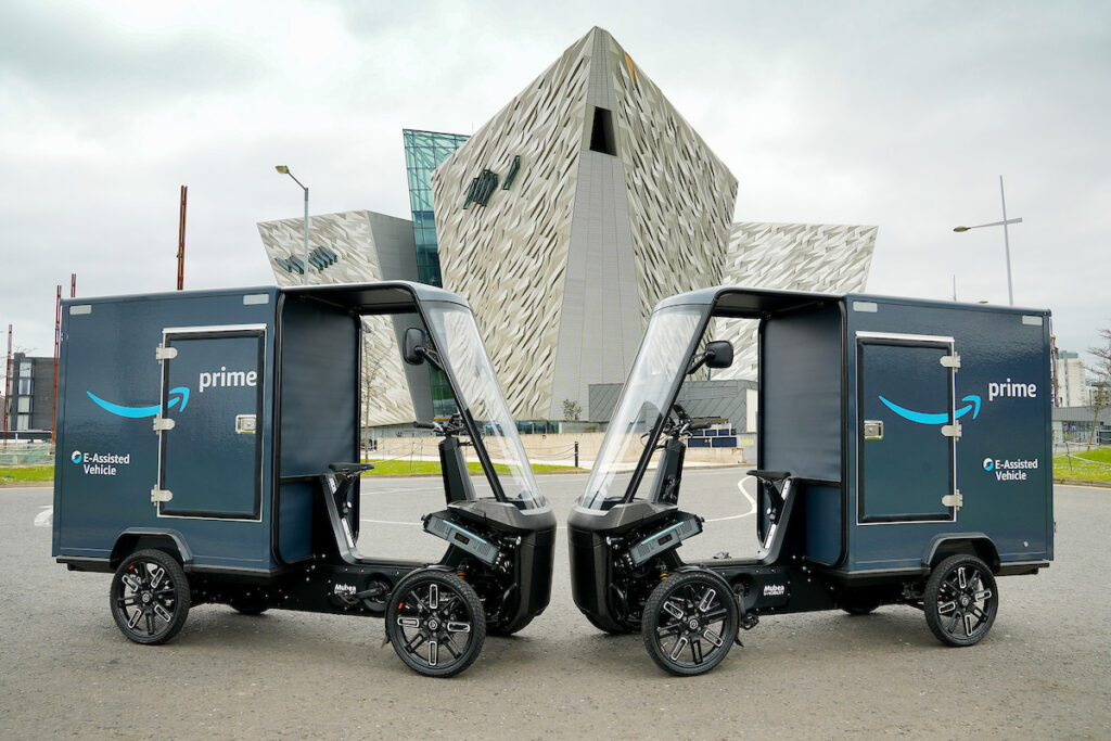 Amazon launches first micromobility hub in Northern Ireland - Parcel ...