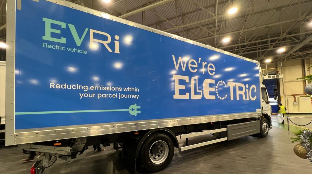 Evri adds DAF XB Electric truck to logistics fleet | Parcel and Postal ...