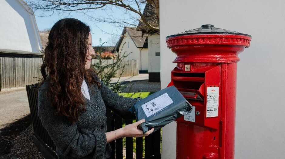 Royal Mail Transforms Postbox With Parcel Window And Solar Power Royal Mail Transforms Postbox With Parcel Window And Solar Power