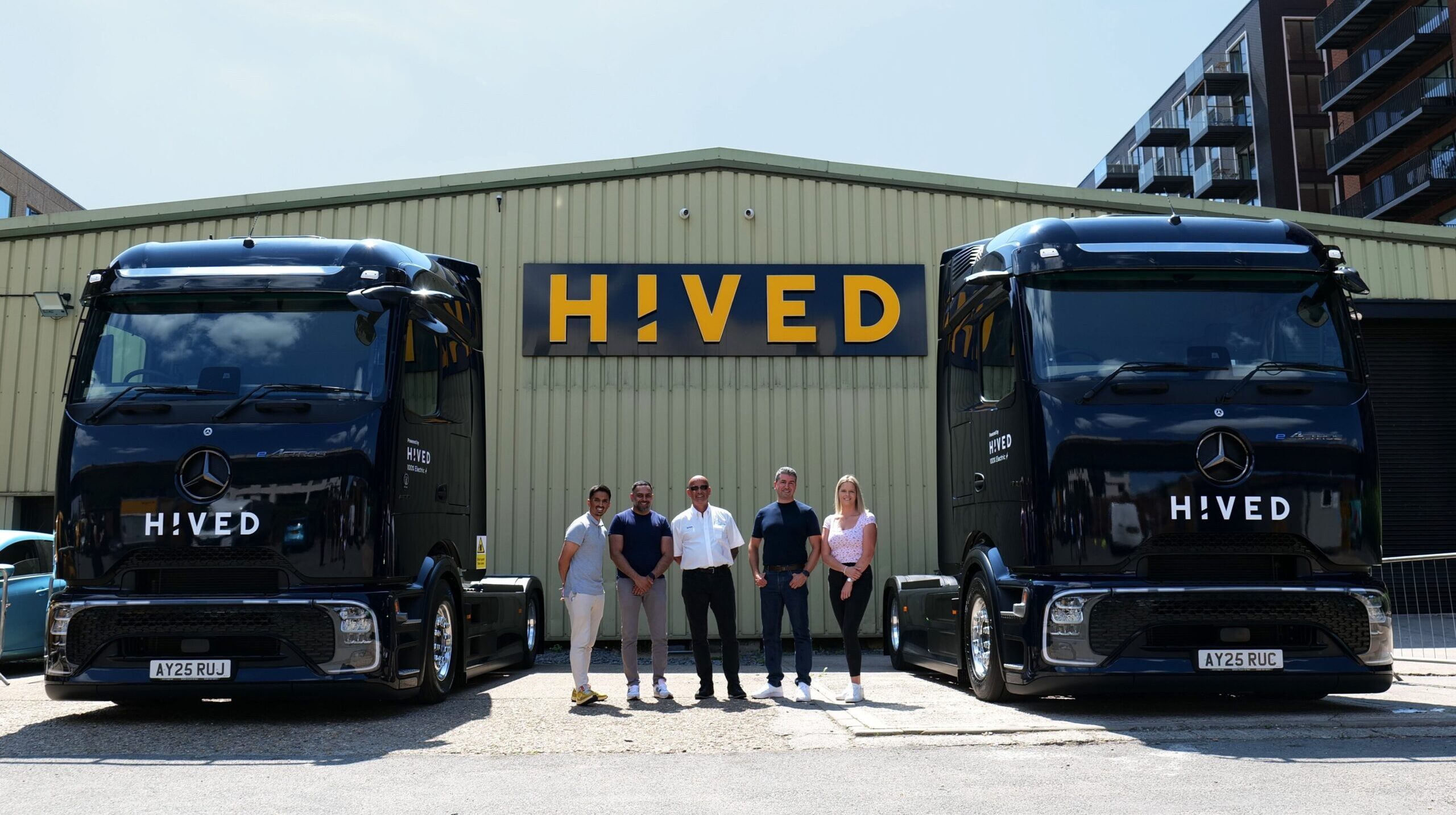 TEG and Hived to offer fully electric parcel delivery network to logistics industry - Parcel and ...